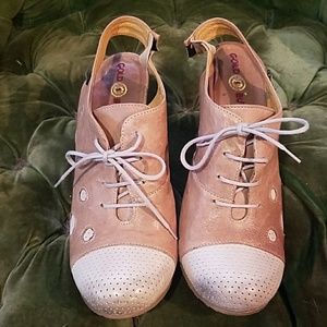 Gold Button | Shoes | Gold Button Lace Up | Poshmark
